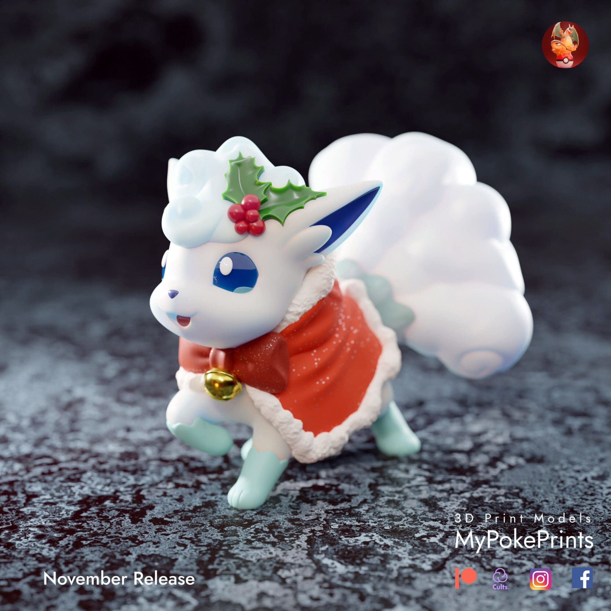 Alolan Vulpix Navidad – Don Pipo
